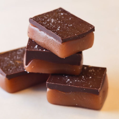 Dark Chocolate Sea Salt - Kwoka Caramel